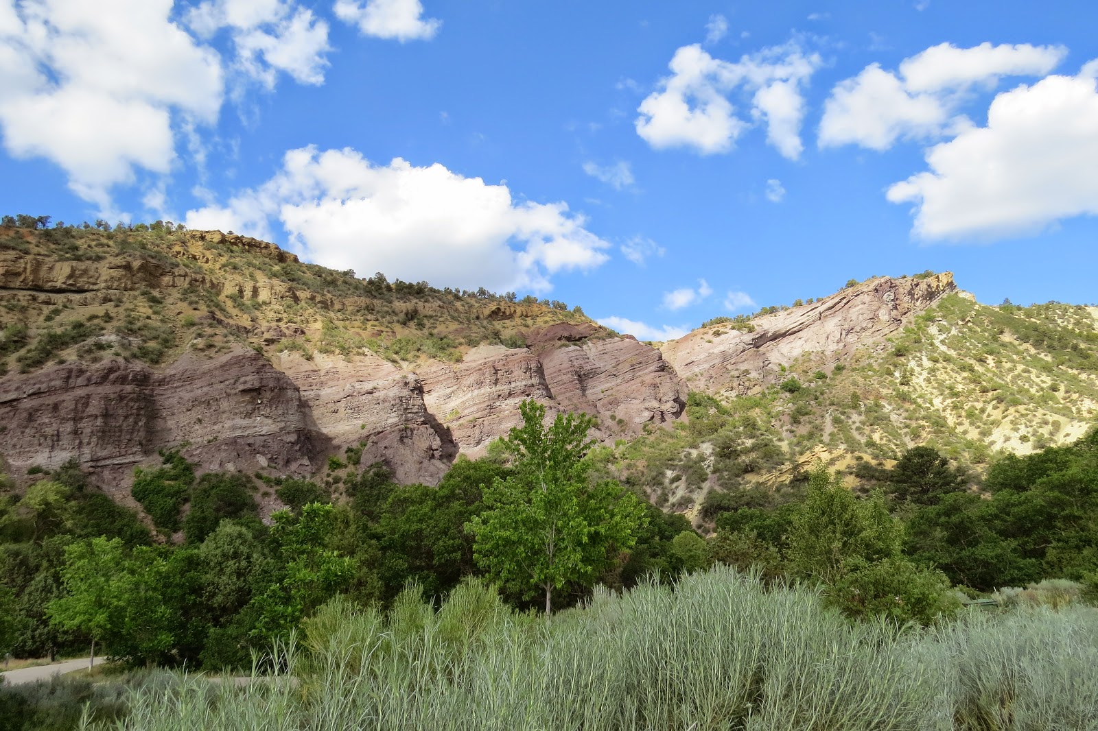 Durango Daily Photo: The Purple Cilffs of the McDermott Formation