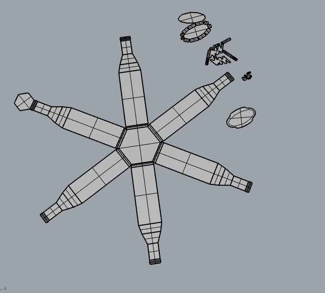 3D Object Design: Papercraft Objects: First Phase