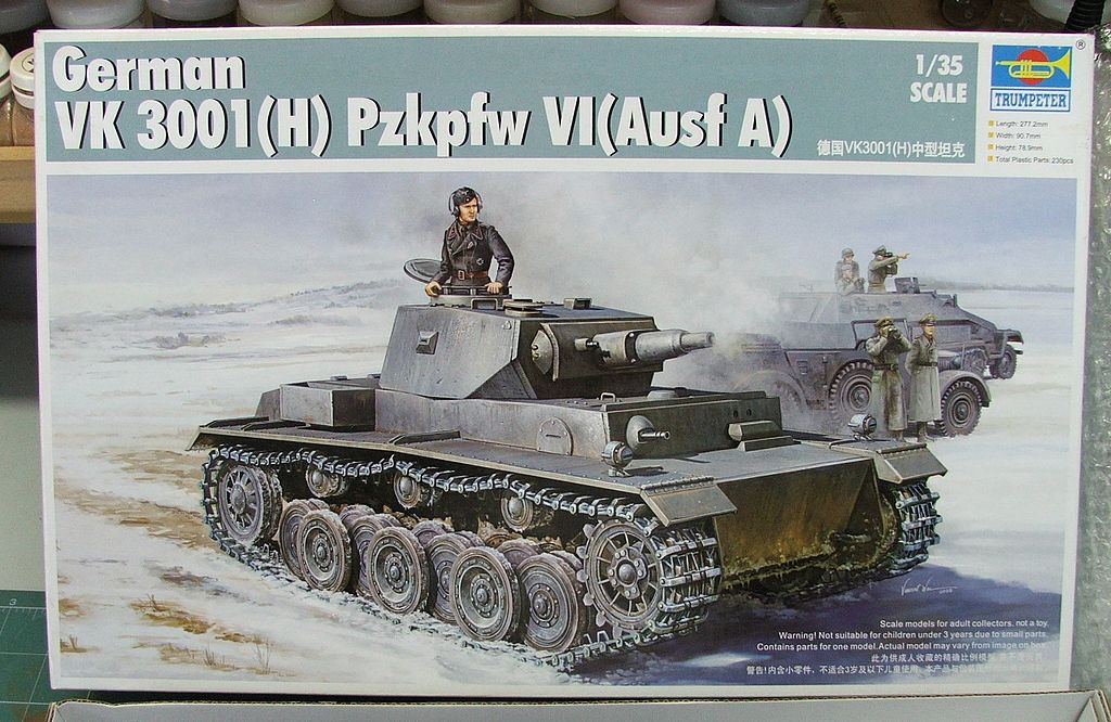 Panzerserra Bunker- Military Scale Models in 1/35 scale: VK3001(H ...