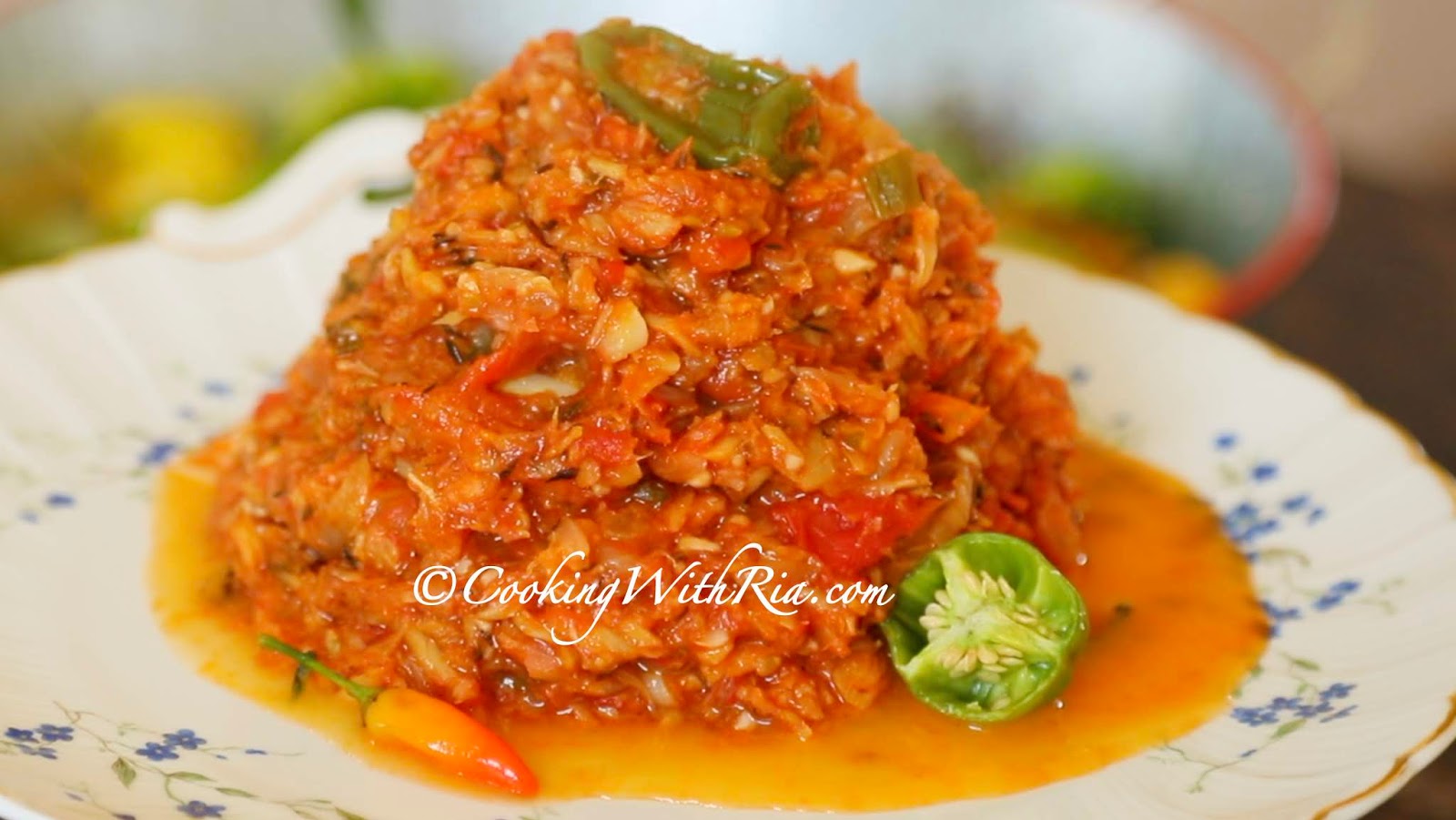 Trinidad Tomatoes and Saltfish