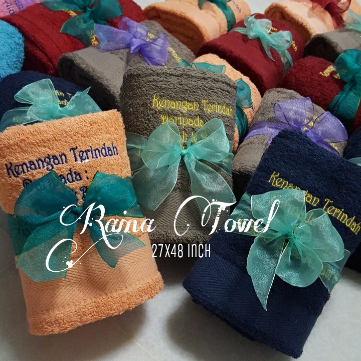 Borong tuala muka murah