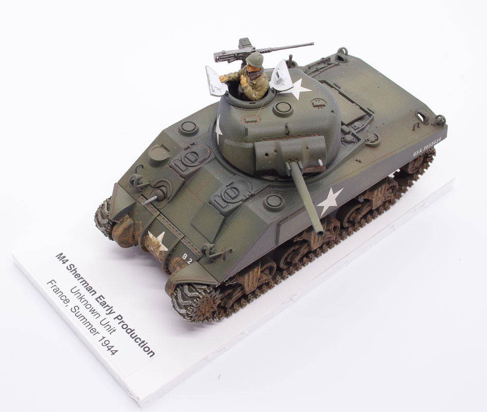 Matt's Models and Comment: M4 Sherman, Early Production, 1/48 scale ...