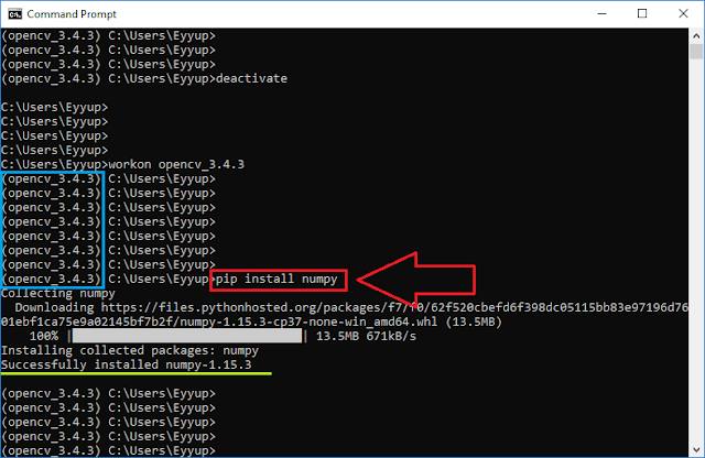 Yapay Zeka Labs: OpenCV (Python) Kütüphanesinin Windows'a Kurulumu