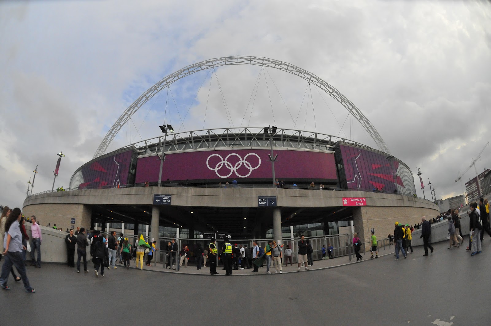 London 2012 Olympic Photo Blog: Football (Soccer) at Wembley Stadium