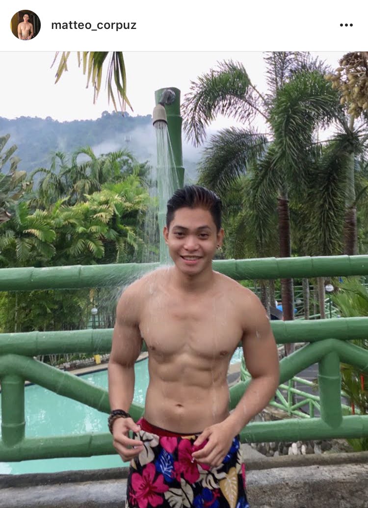 Shirtless Filipino on Instagram: Matteo Corpuz