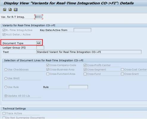 SAP FICO Central: Distinguish FI Documents Doc Type for corresponding ...