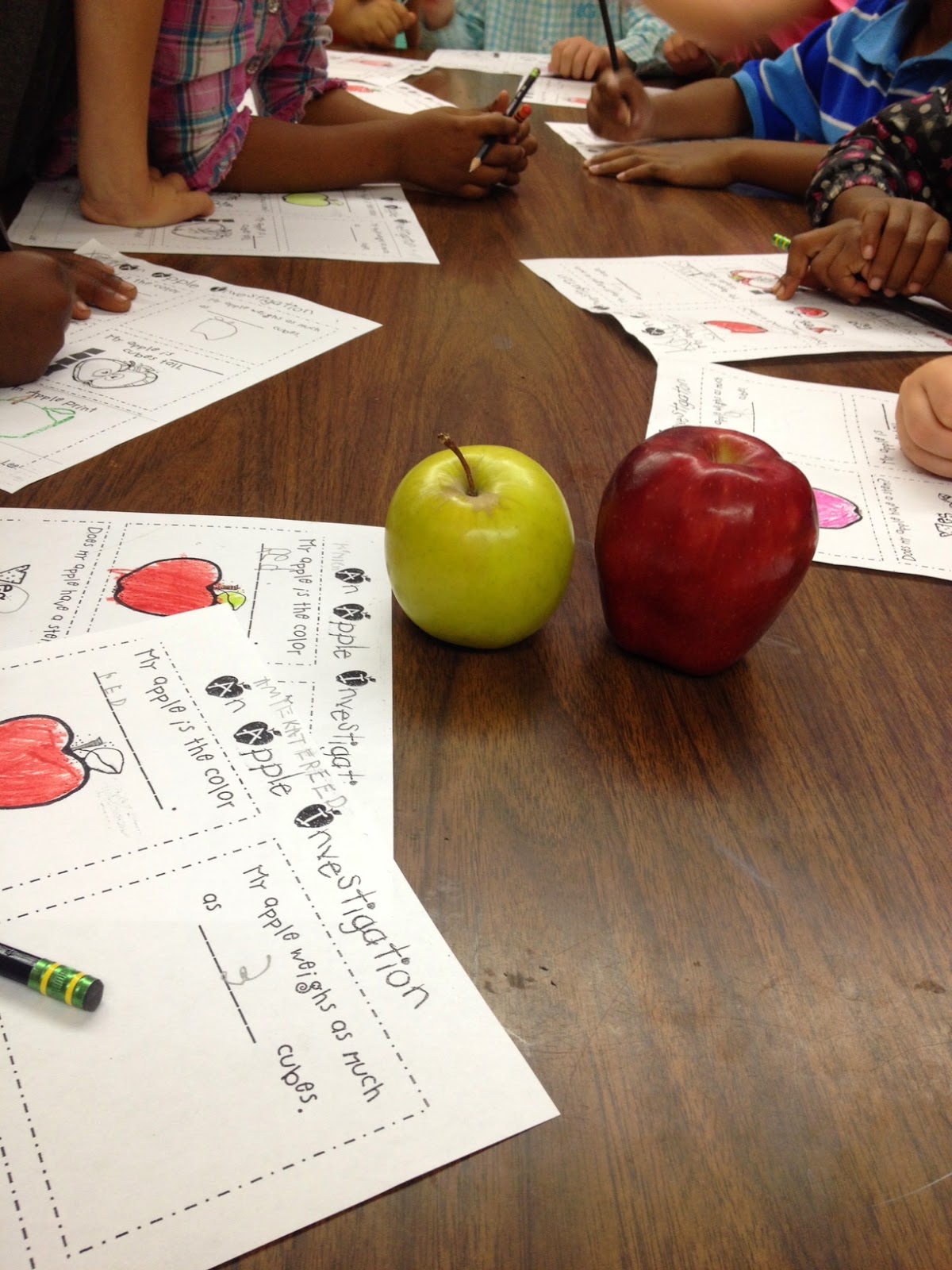 Ms. Patton's Kinders: Apples, Apples, Apples.