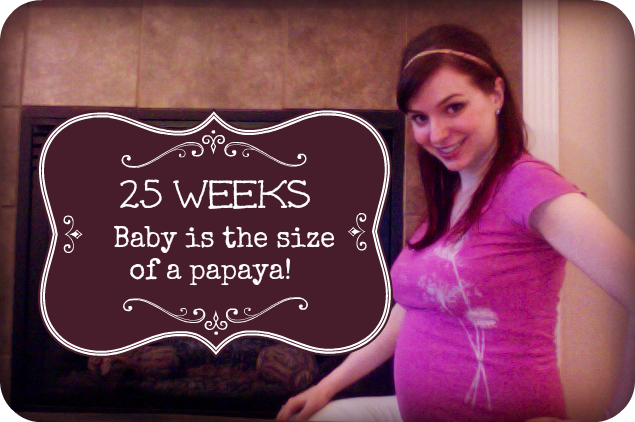 The Cupcake Life: 25 weeks: Gestating a fruit salad