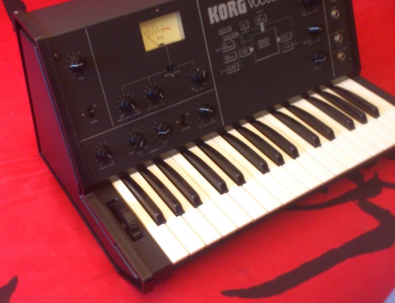 MATRIXSYNTH: KORG VC-10 ANALOGUE VOCODER SYNTHESIZER