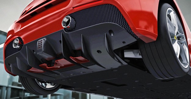 Just A Car Guy: aero dynamics in the Ferrari 488