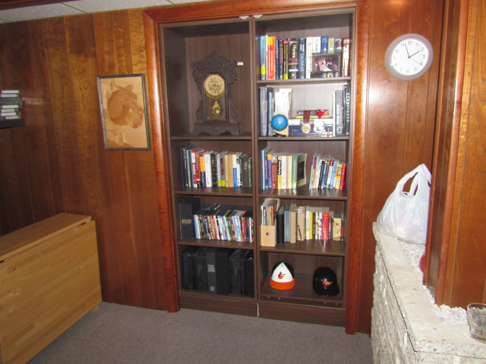 Batdad Cave: Bookshelf doors