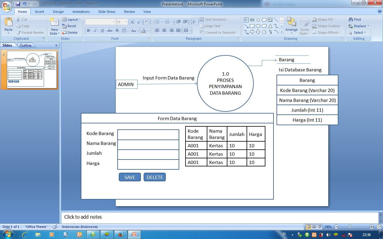 Proses Pembuatan Aplikasi Berbasis Database | Trio Setia Putra