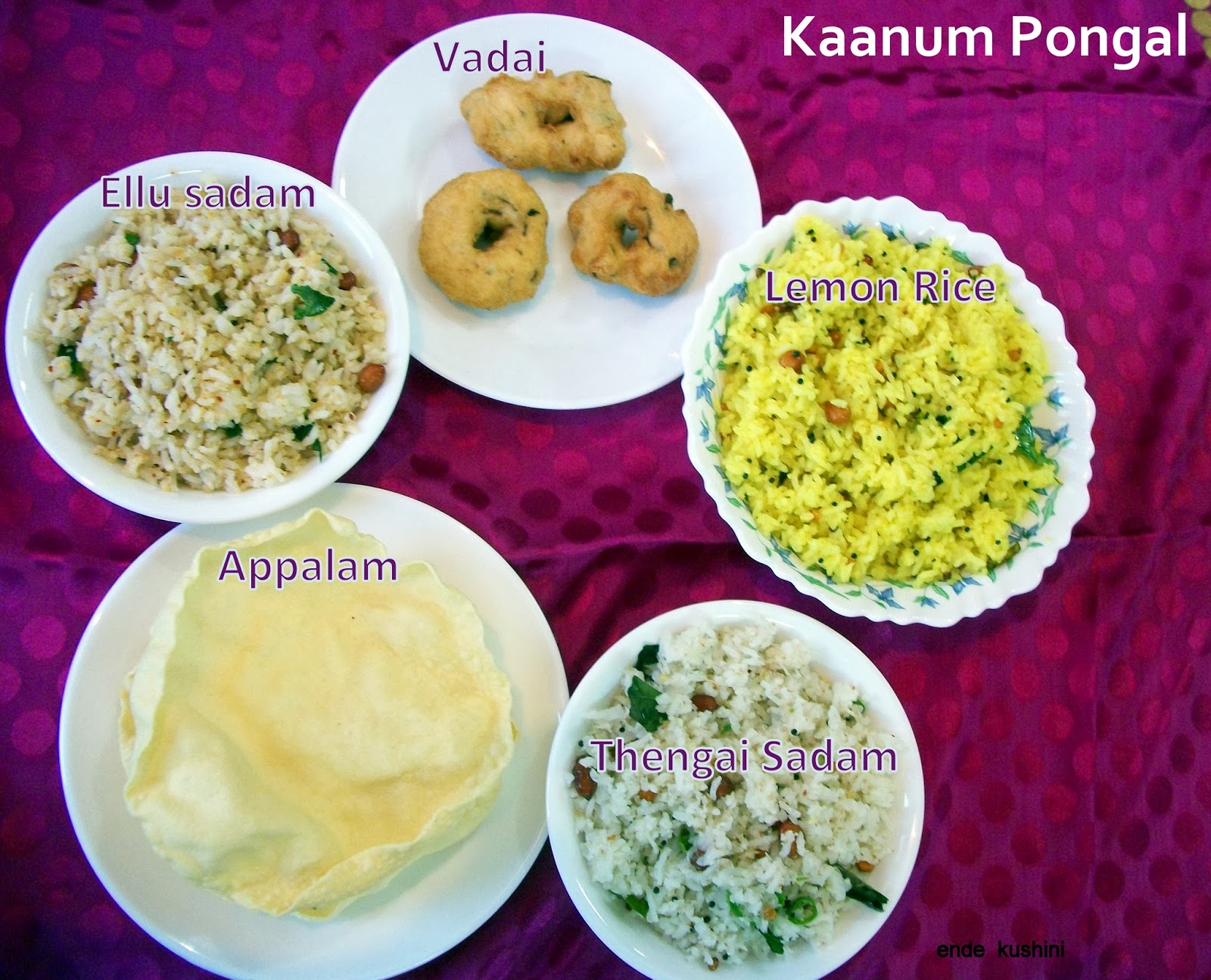 Ende Kushini: Kaanum Pongal