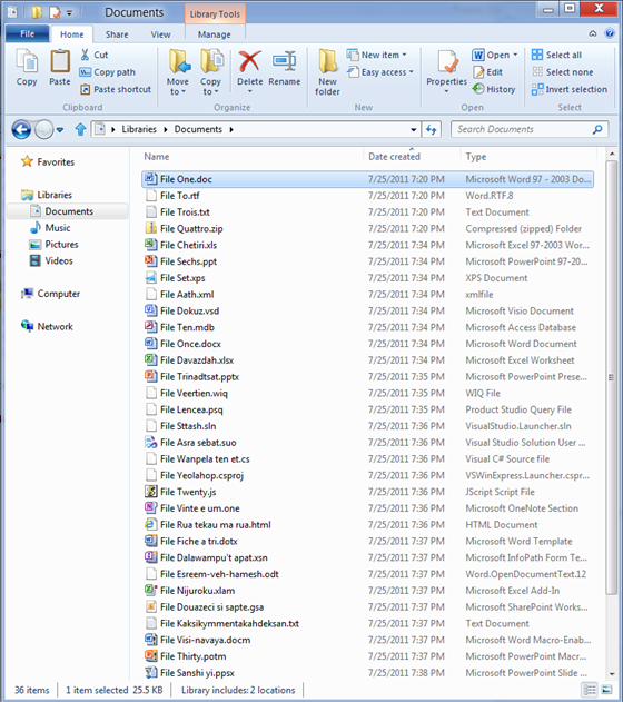 The Nexus Seven Blog: Windows 8: Explorer, étude du MS-DOS File manager ...