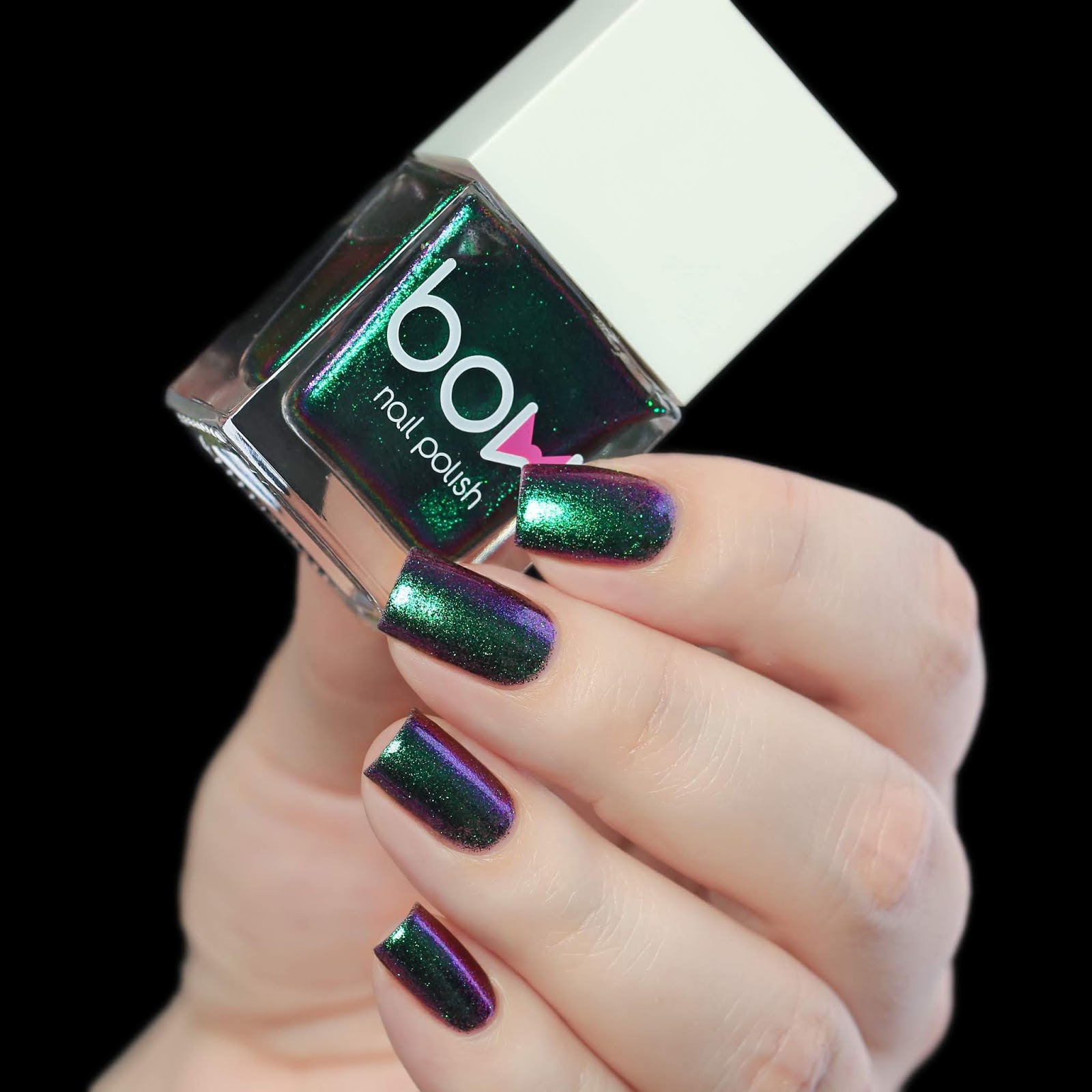 de briz: Bow Nail Polish Quartz Titanium
