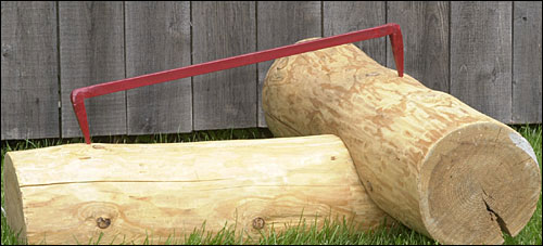 The Log Blog: One more - holding logs - Log dog