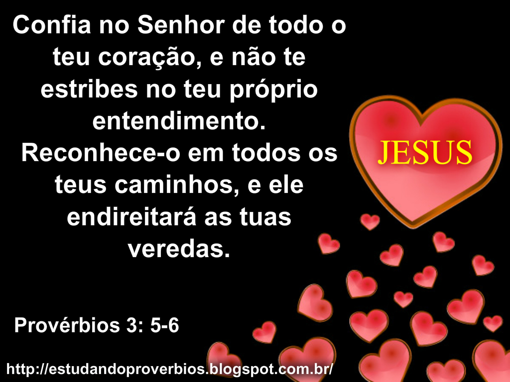 Explicação De Provérbios 3 5 - FDPLEARN