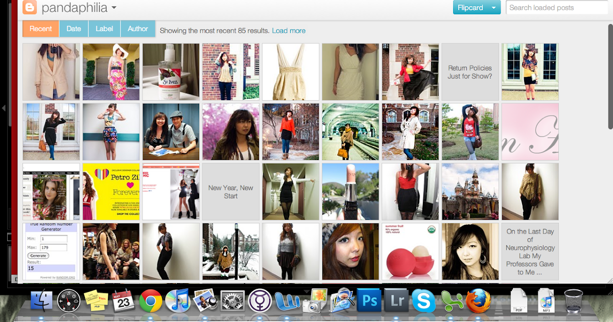 Pandaphilia Blogger Dynamic View 