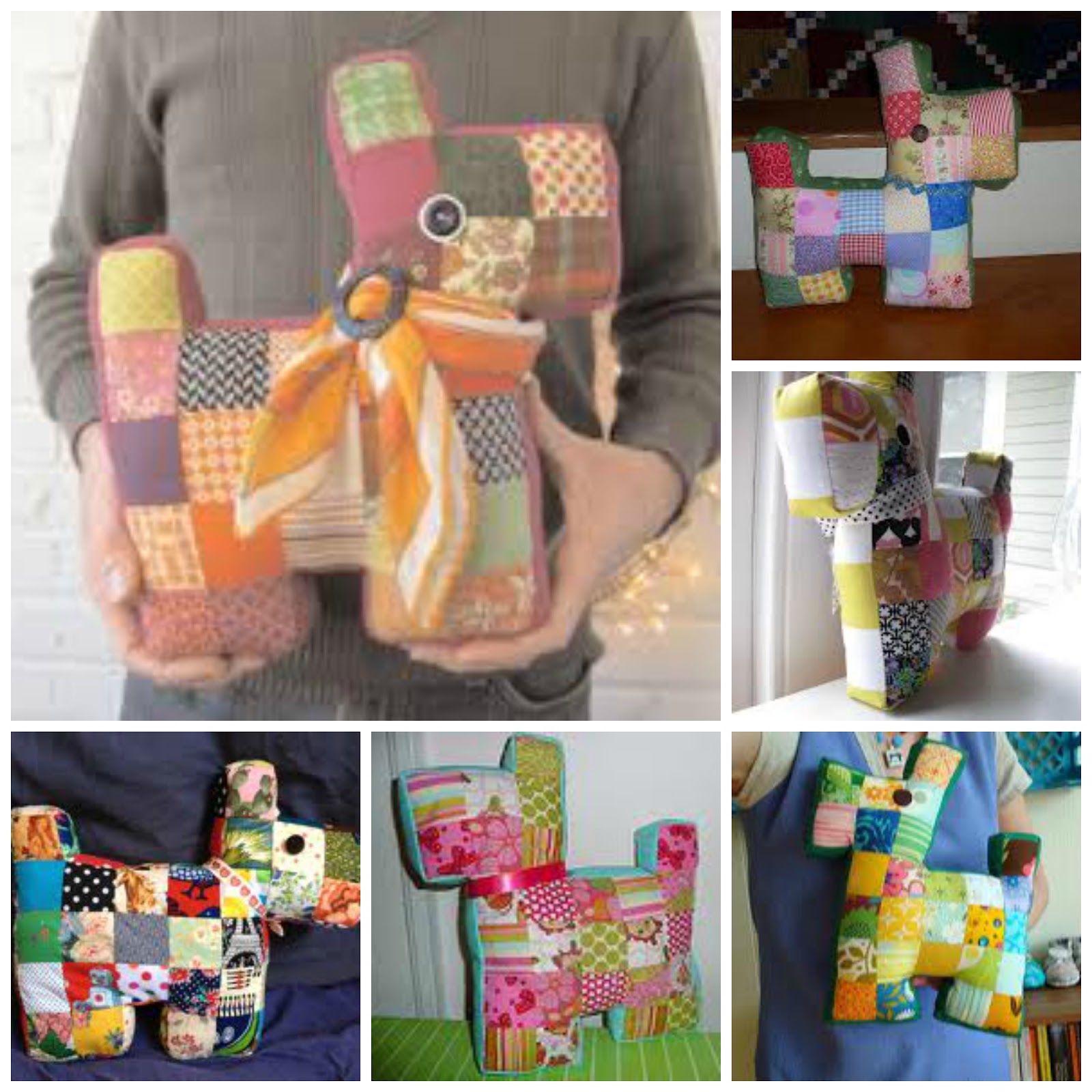 Becca Lou Creates: Patchwork Scottie Dog - Tutorial