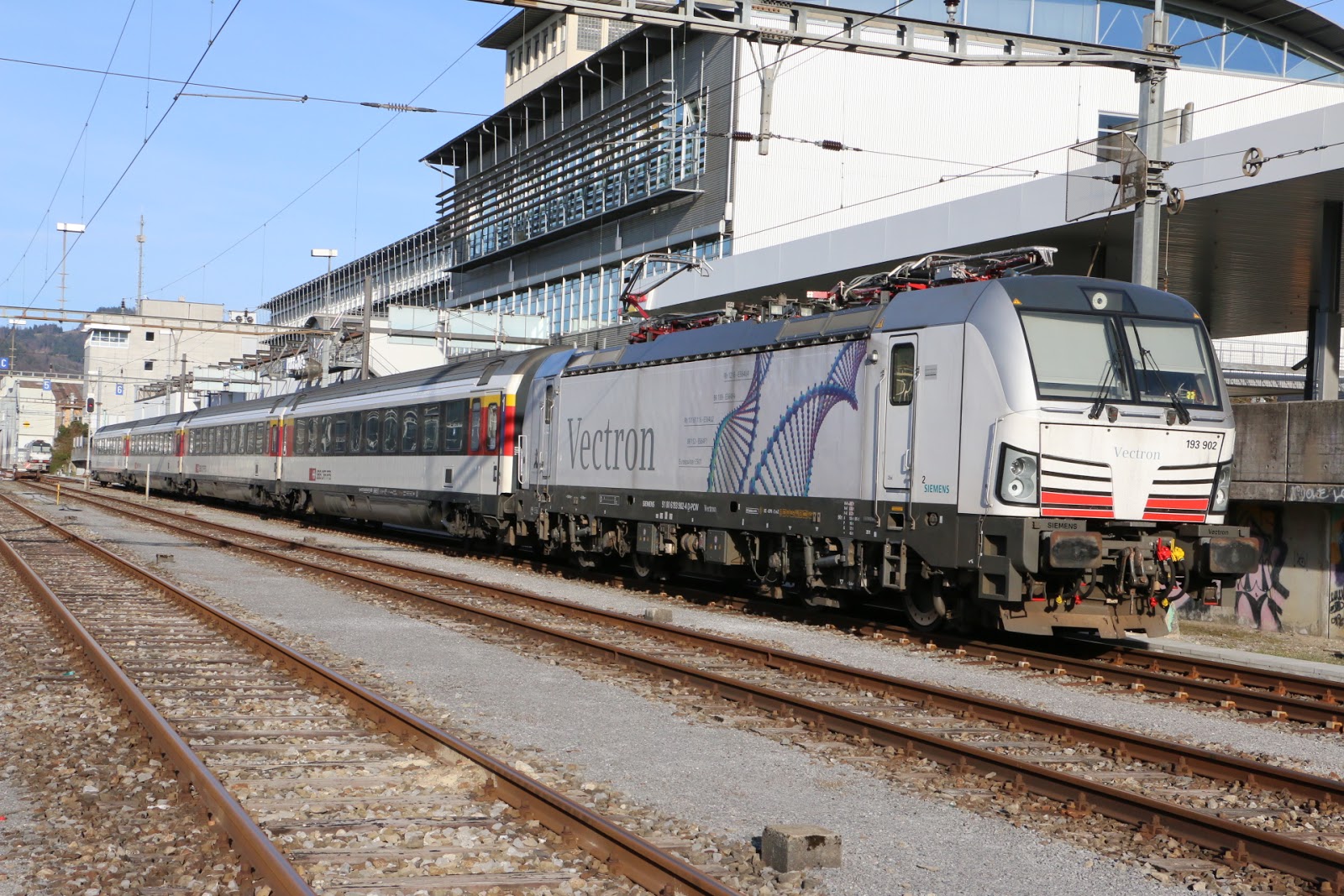 LA PASSION DU TRAIN: VECTRON, essais en Suisse par Théo.