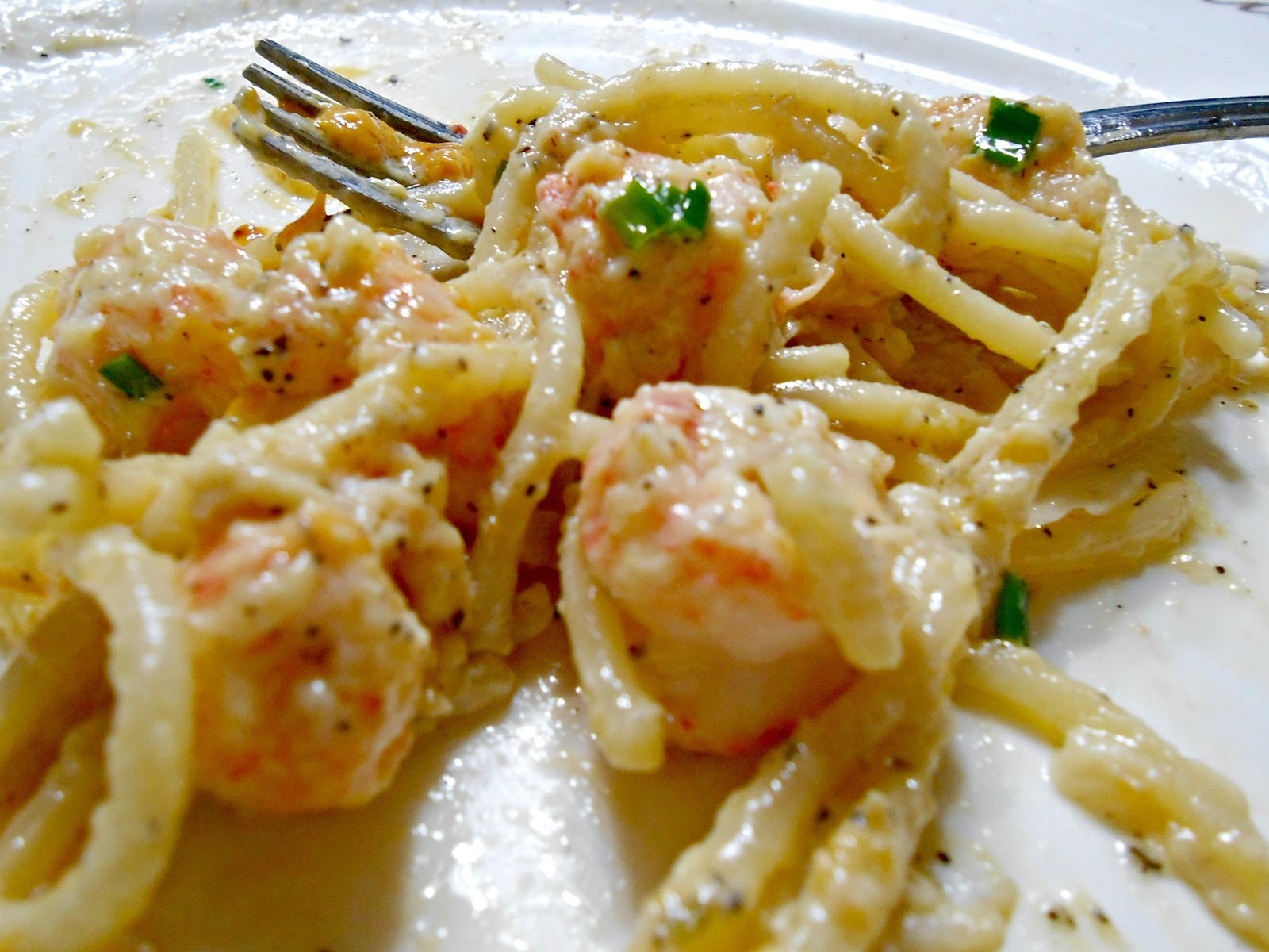 Crawfish and Uni Spaghetti Carbonara