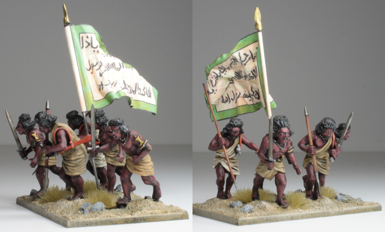 28mm Victorian Warfare: So 'ere's to you, Fuzzy-Wuzzy...