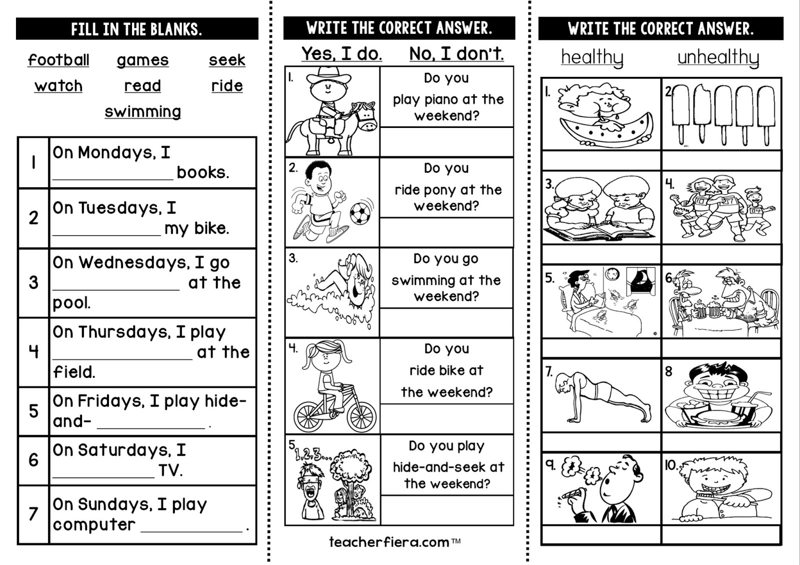 teacherfiera.com: YEAR 2 UNIT 5 BROCHURE