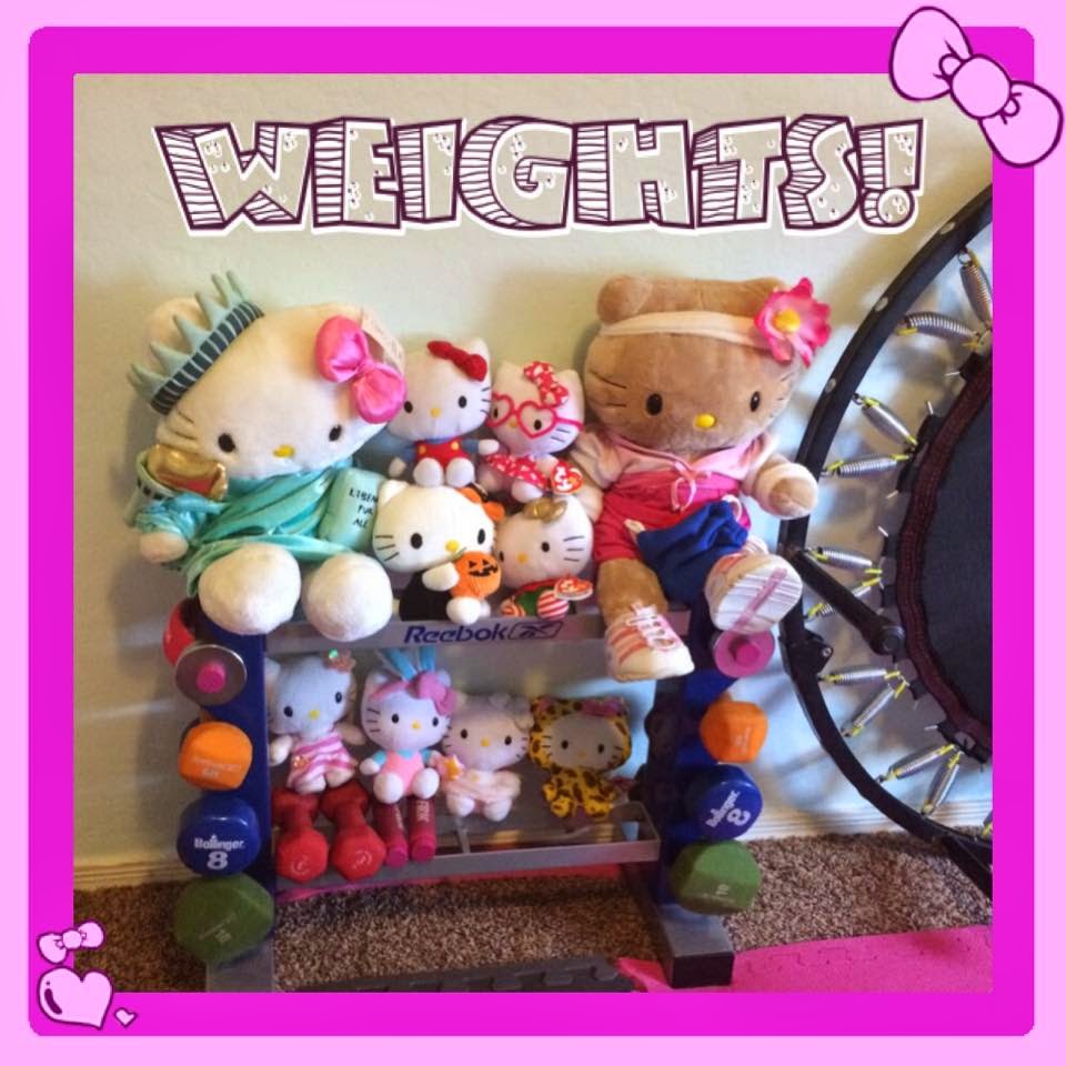 Fitness For The Rest of Us: Welcome to My Hello Kitty Gym!