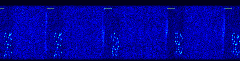 (prob.) new SERDOLIK MFSK burst waveforms | diario SWL I-56578 Antonio