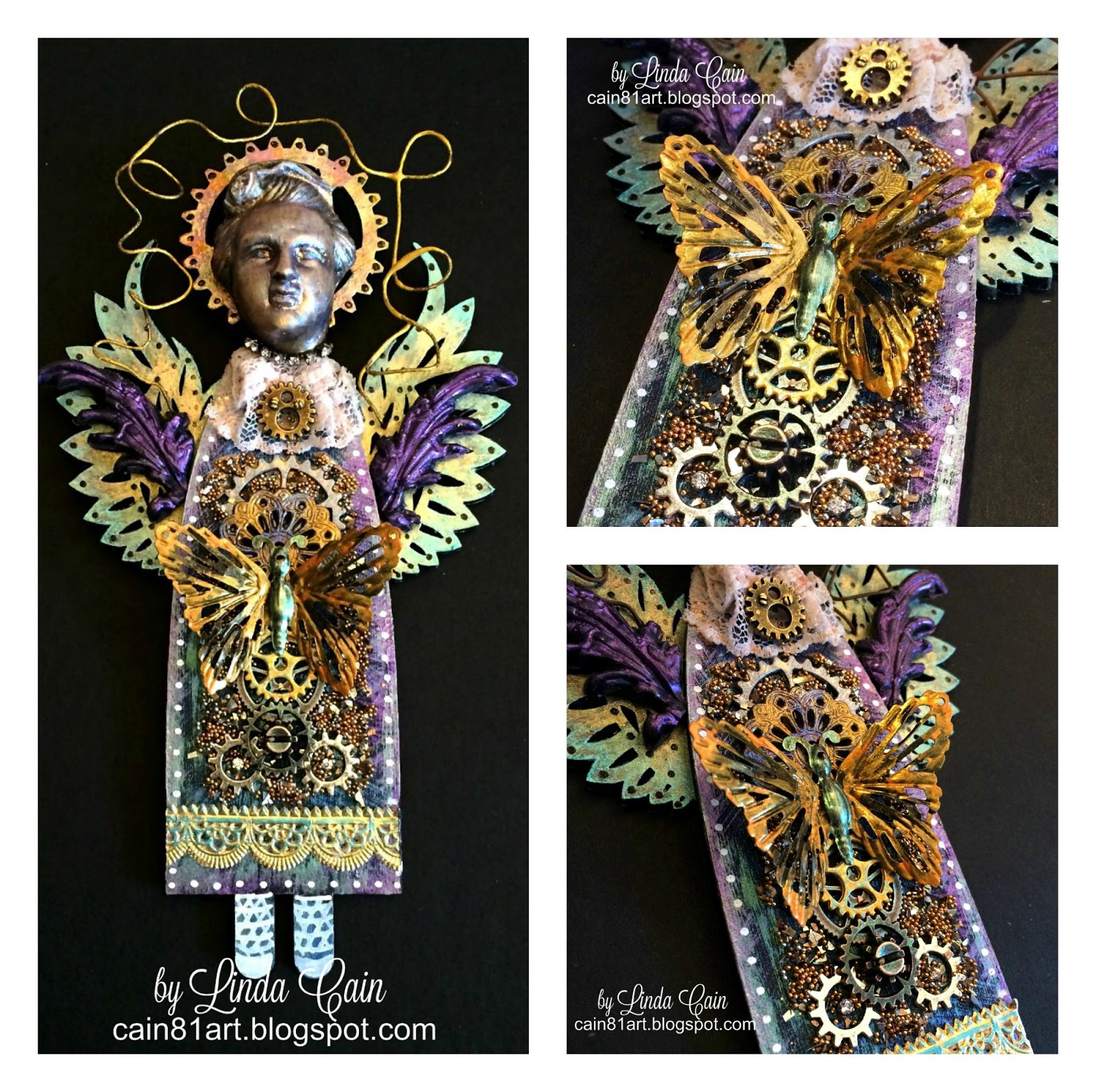 FRIENDS in ART: Relics and Artifacts Steampunk Angel