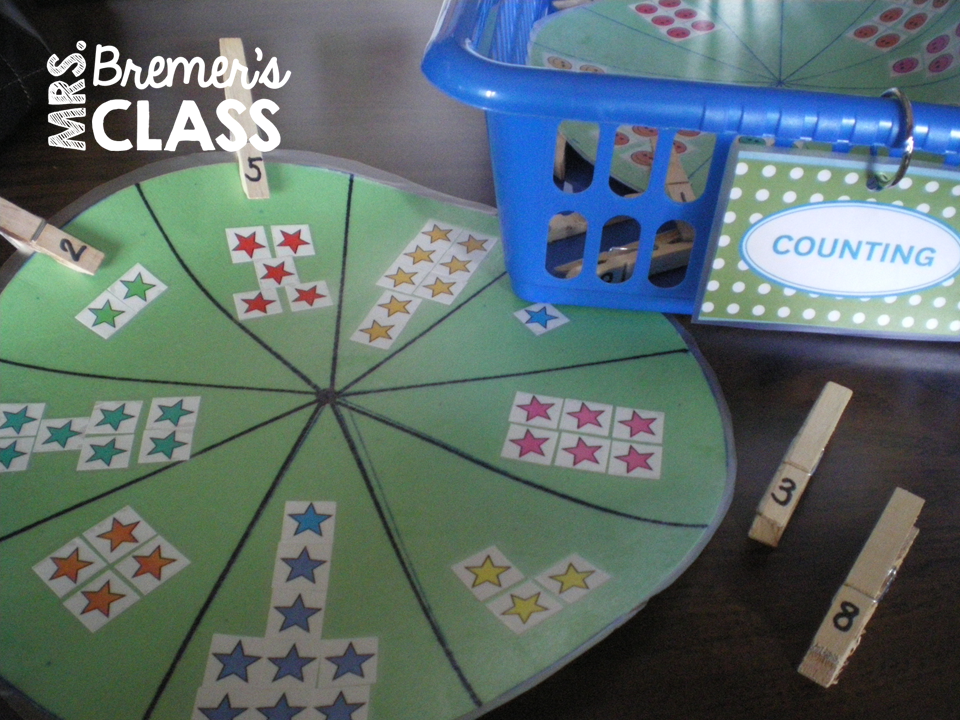 Math Center Activities for Kindergarten | Mrs. Bremer's Class