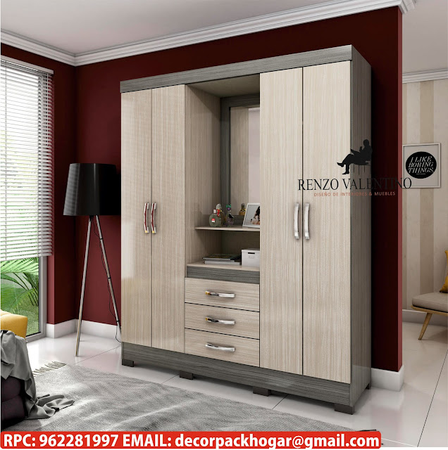 DISEÑOS FABRICACION DE CLOSET COCINA Y MUEBLES DE OFICINA RPC ...