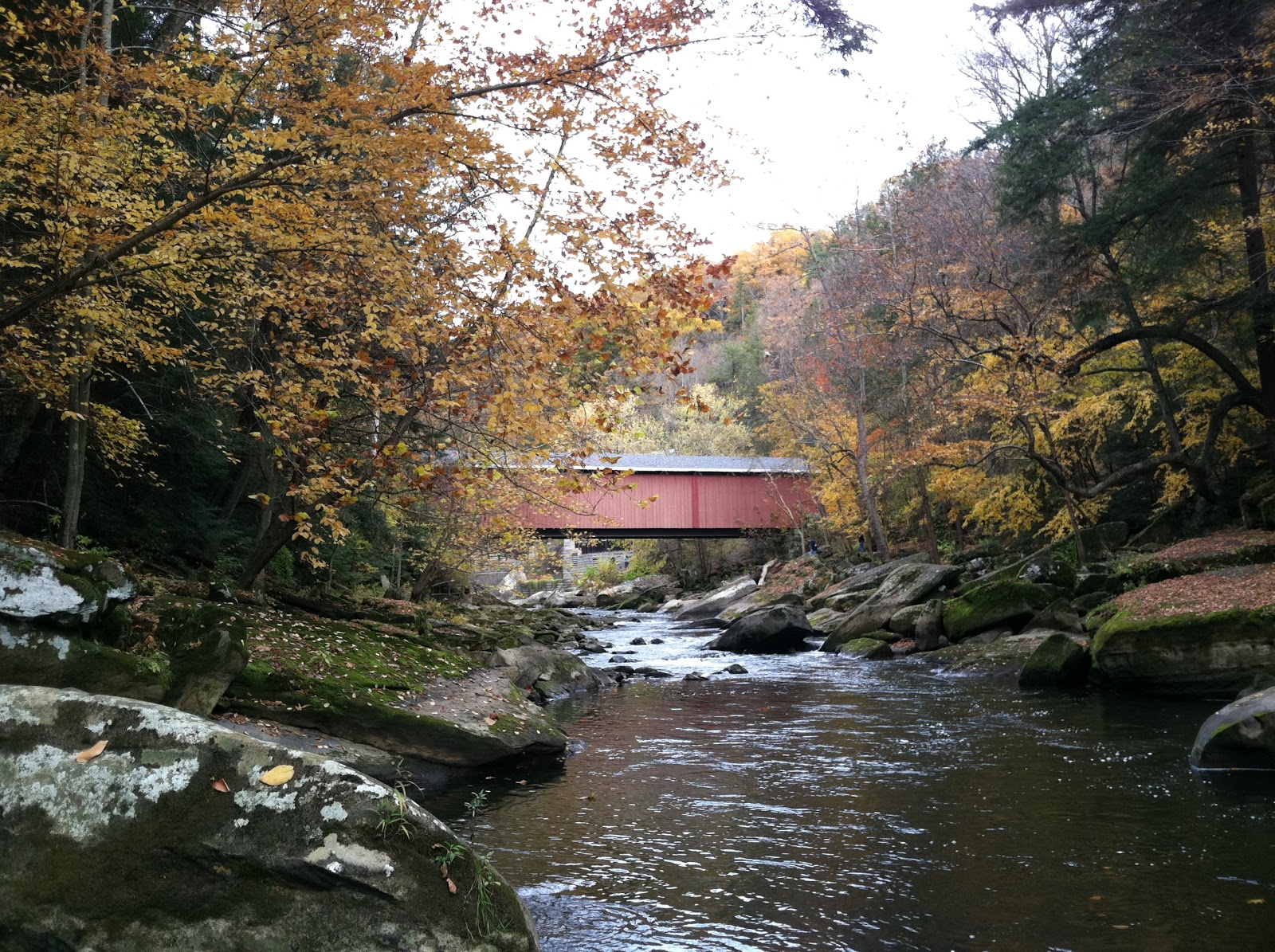 Snow and Jaggers: McConnell's Mill State Park