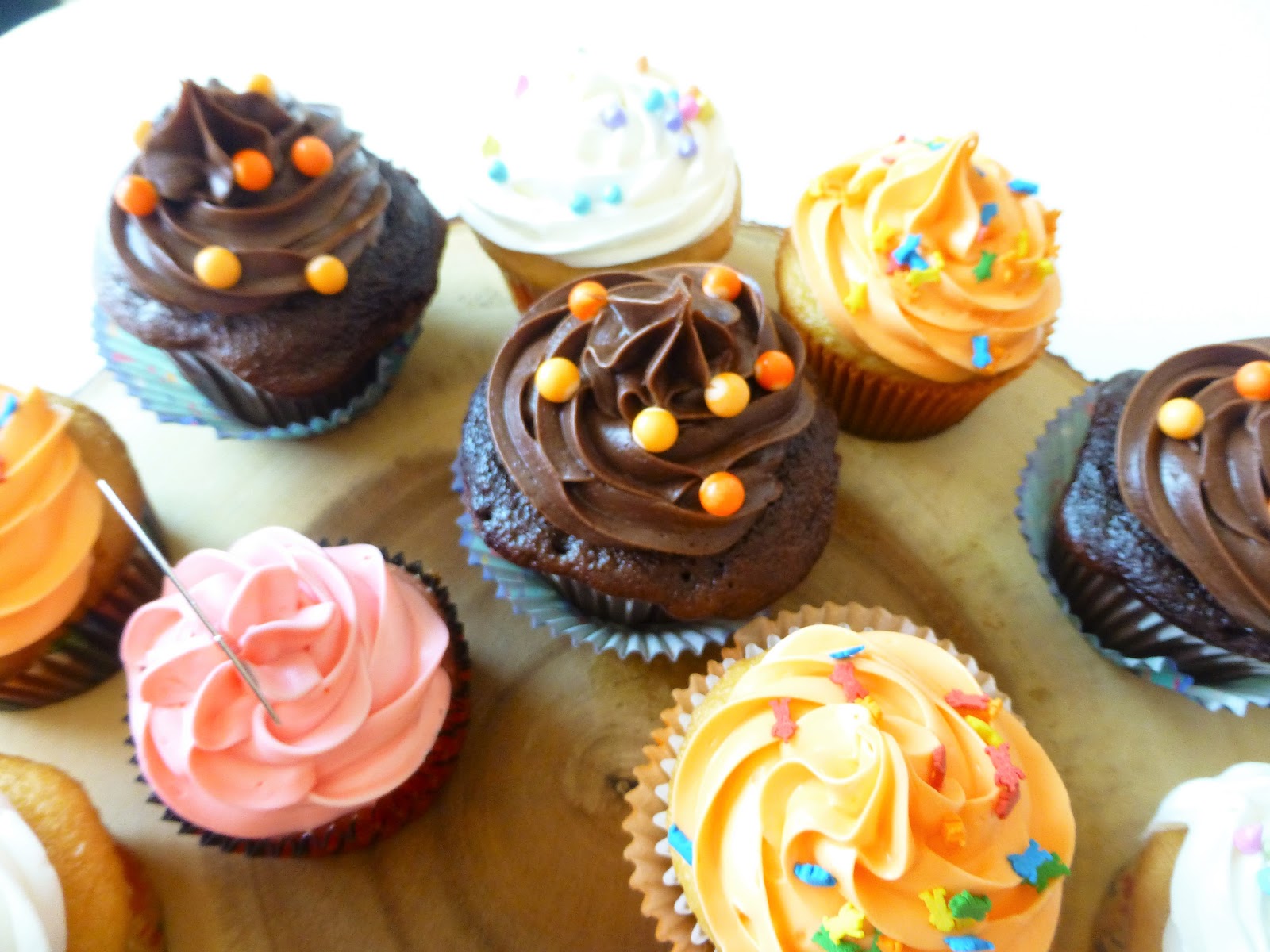 CakeSophia: Colorful muffins