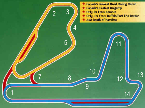 Mark Shires - 3D Artist: Toronto Motorsport Park (Cayuga) - rFactor Track