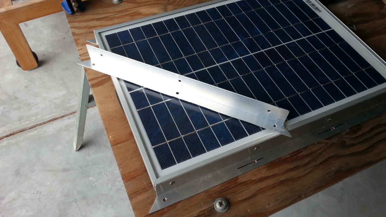 Wharram Tiki 21 "Little Cat": Electrical #2 Solar Panel