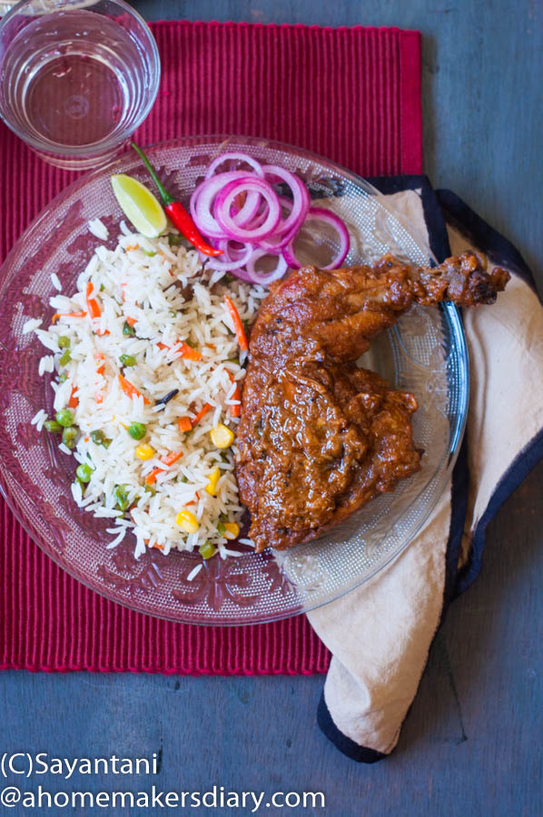 Bangladeshi chicken roast - A Homemaker's Diary