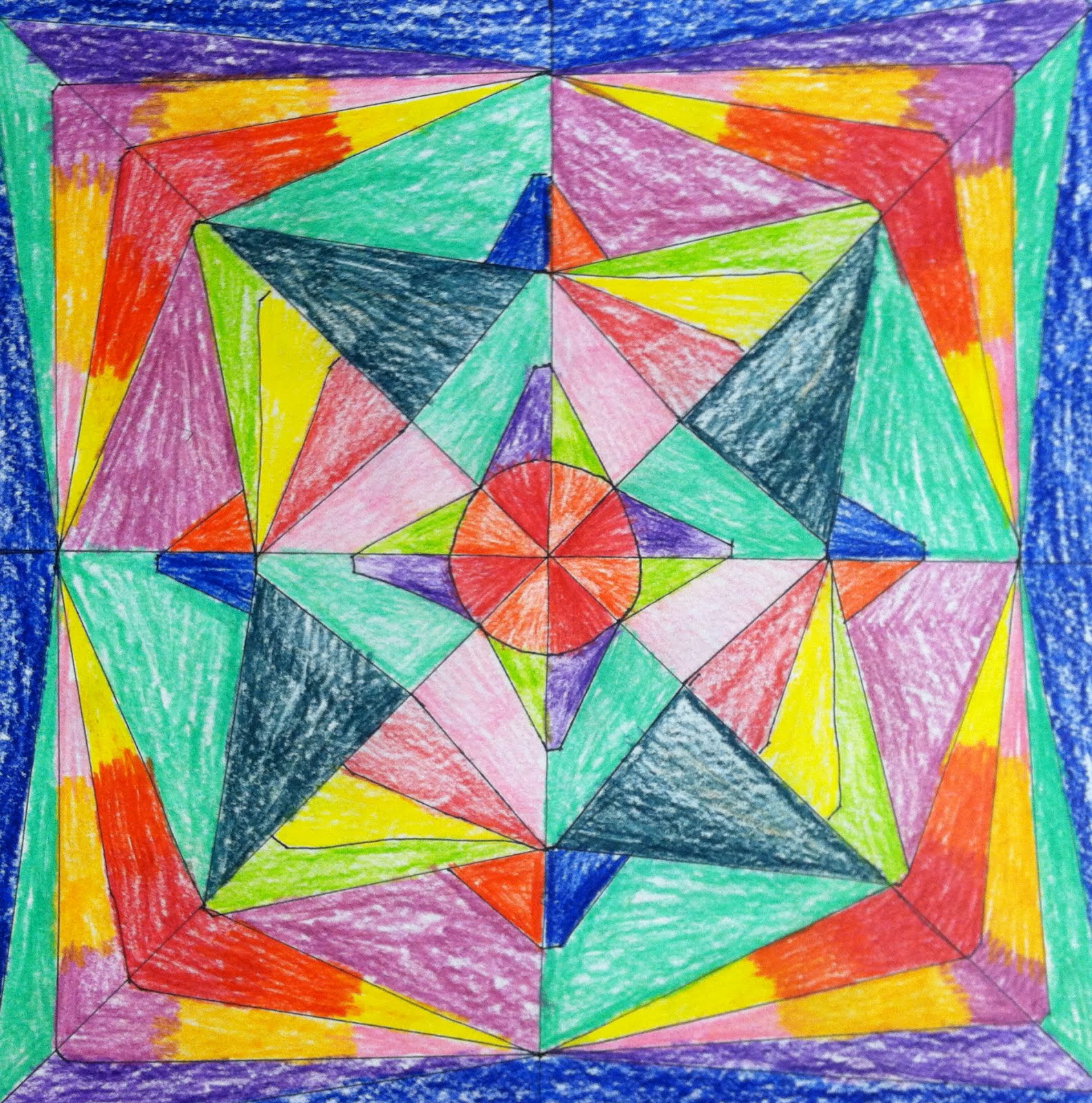 Ms. Bandstra's Art Room: radial design
