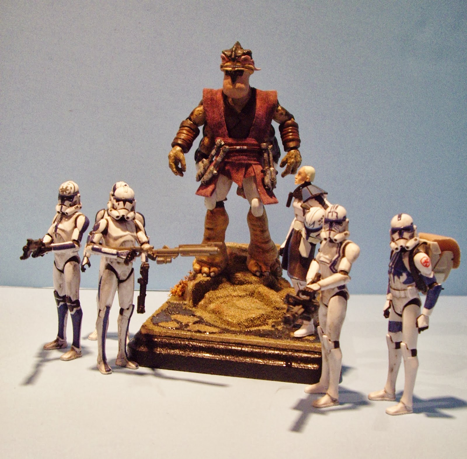 Star Wars: Customs for the Kid: "JEDI GENERAL PONG KRELL" custom action ...