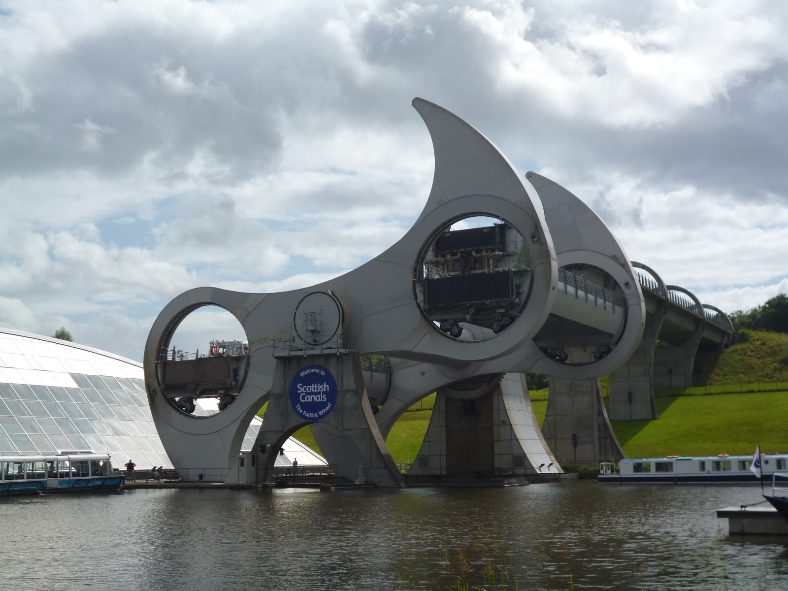 An American Monster Geek in London: The Falkirk Wheel