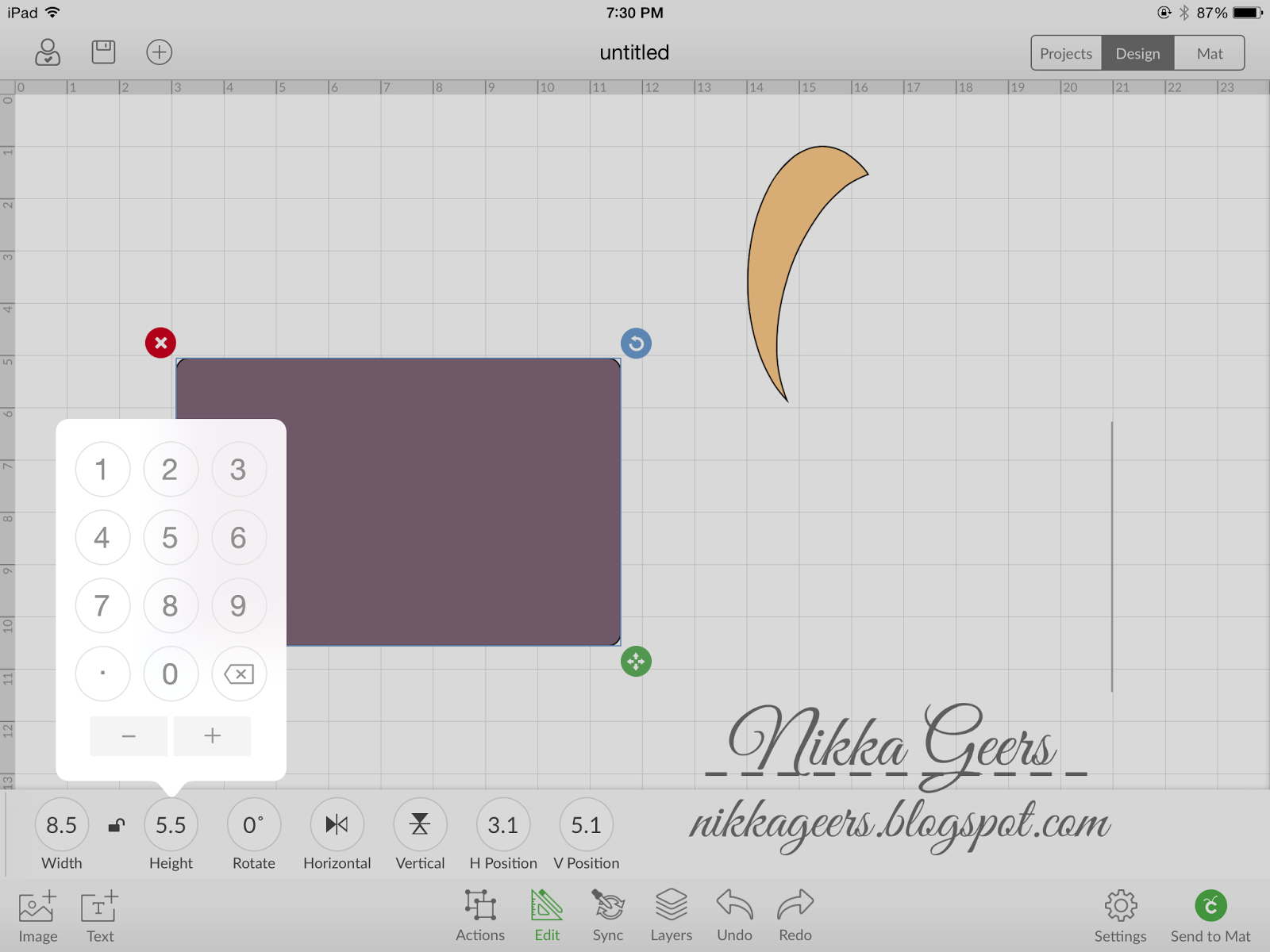 Create your Vision: Cricut Explore Tutorial - Ipad App Card