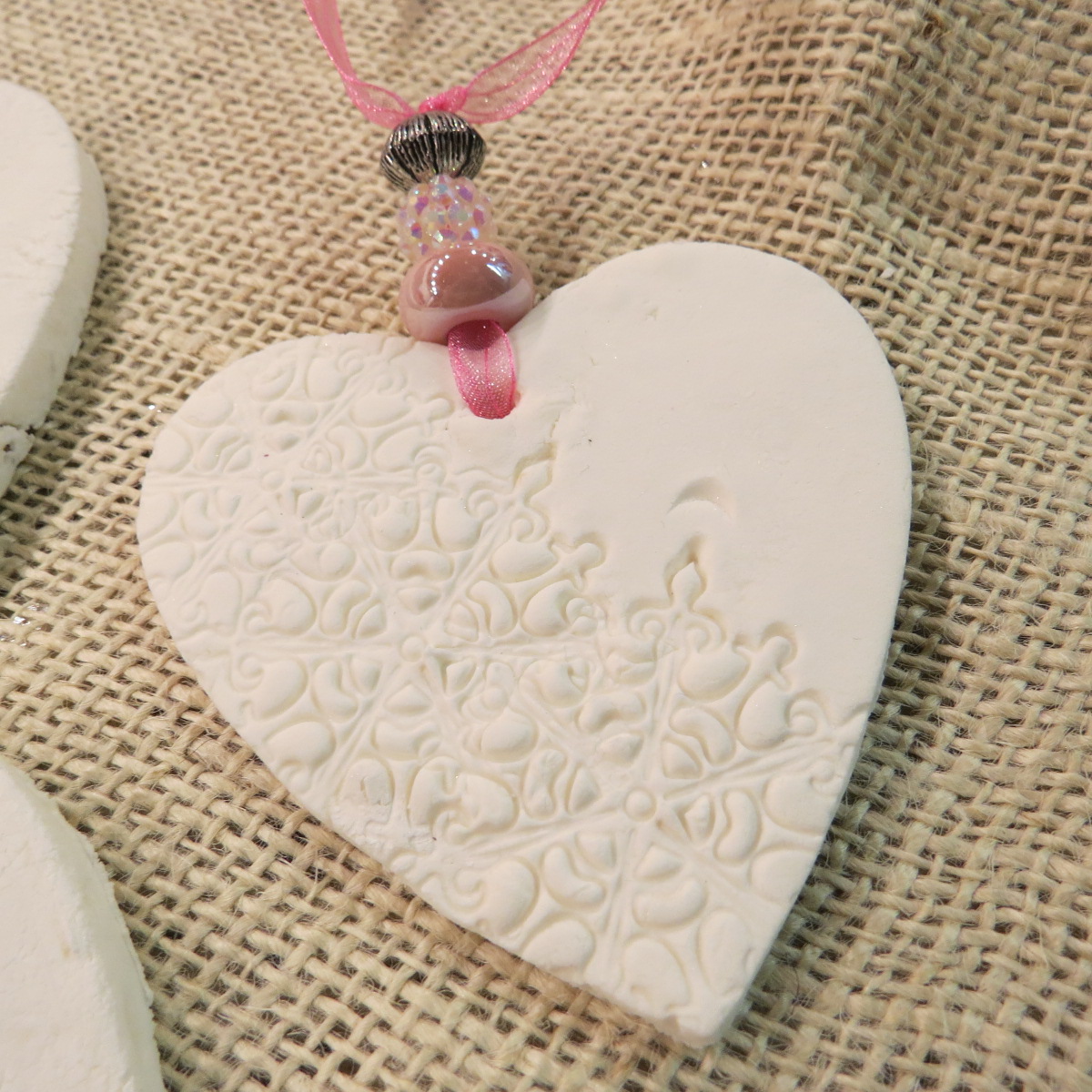 DesignsandEvents: Cornstarch Ornaments: A New Valentine Craft...For Me!
