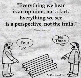 Perception, Perspective, Point of View, Frame of Reference, Mindset, etc.