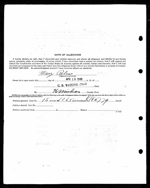 MCDL Genealogy: U.S. Naturalization Records for Women