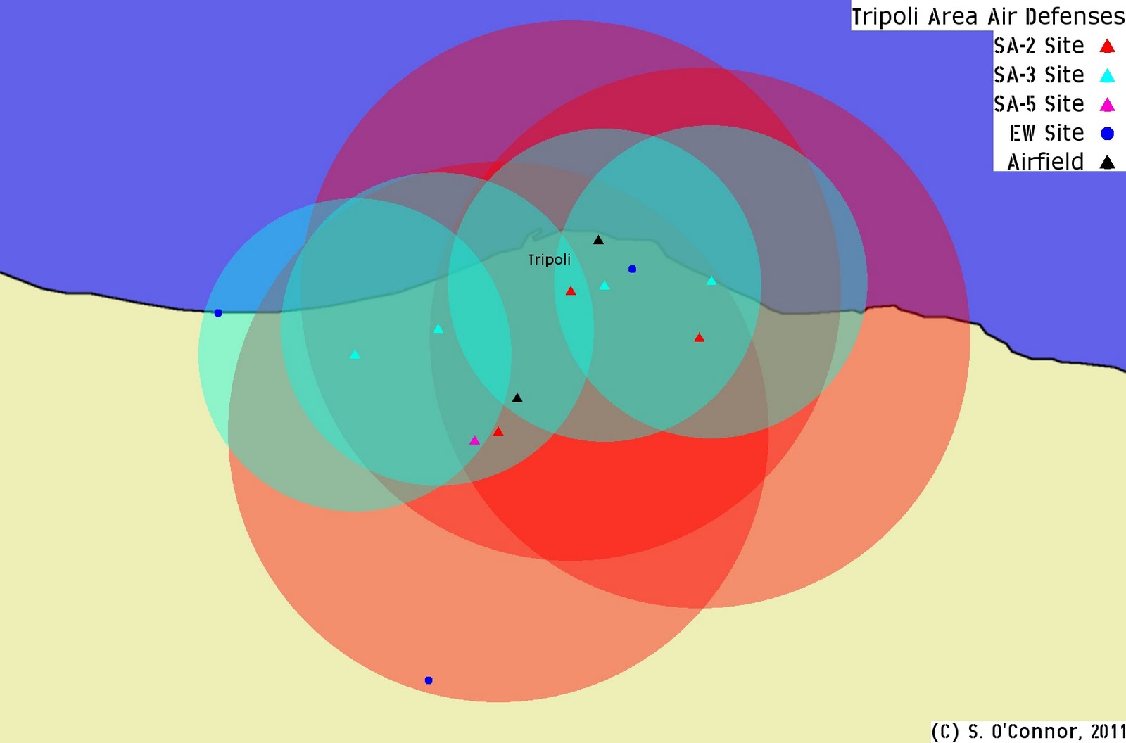 IMINT & Analysis: Libyan NFZ: The SAM Threat