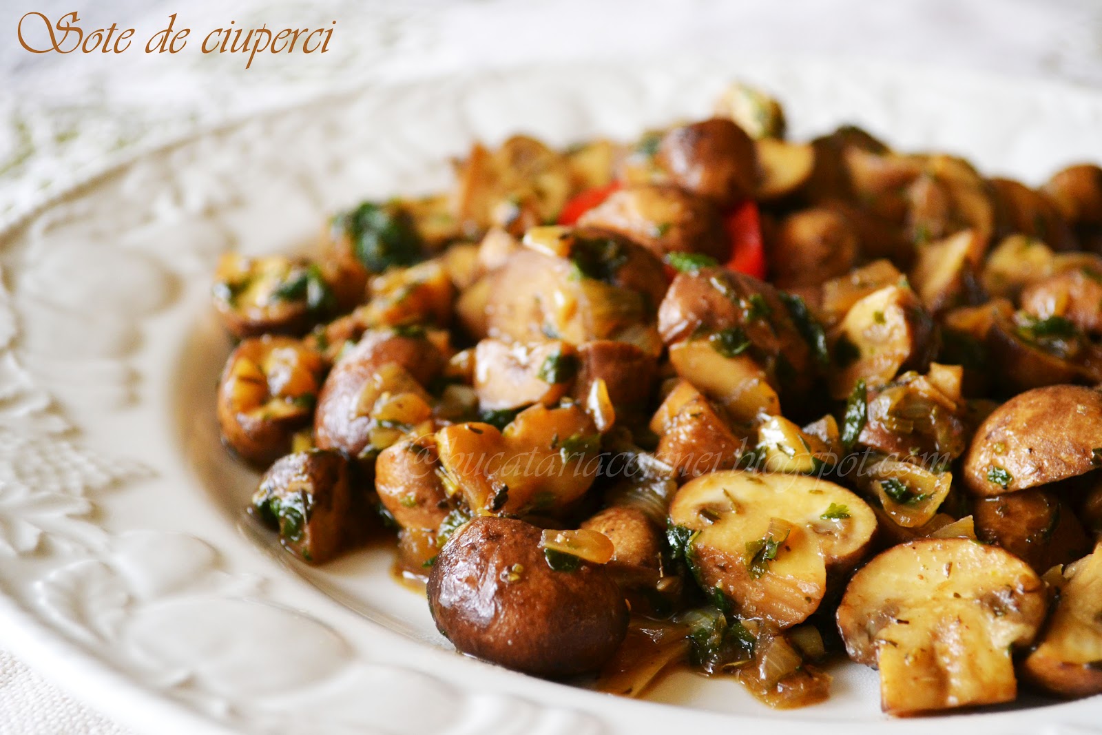 Sote de ciuperci - Bucătăria Urecheatei