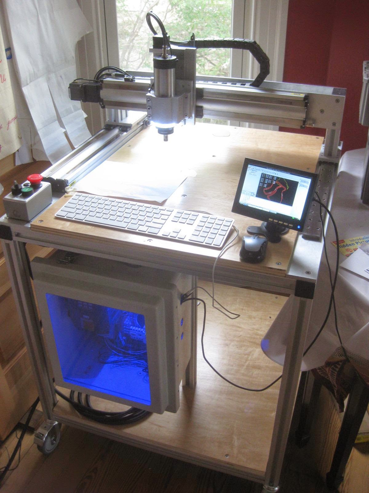 Tooling Up: Building a CNC router with kids