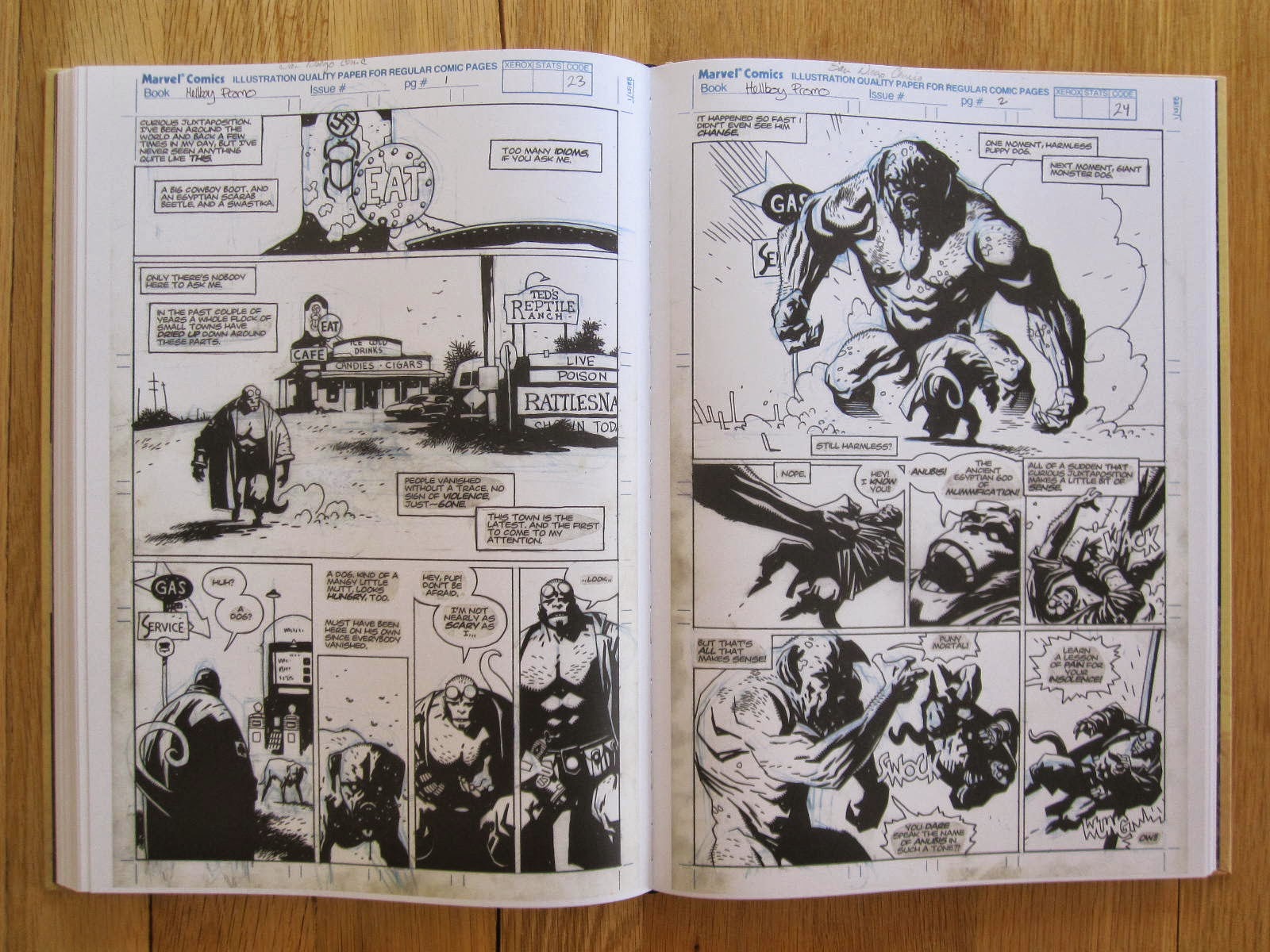 my absolute collection: Mike Mignola's Hellboy In Hell and Other ...