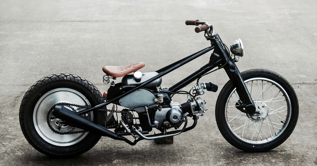 Super Cub Hardtail - Inazuma café racer