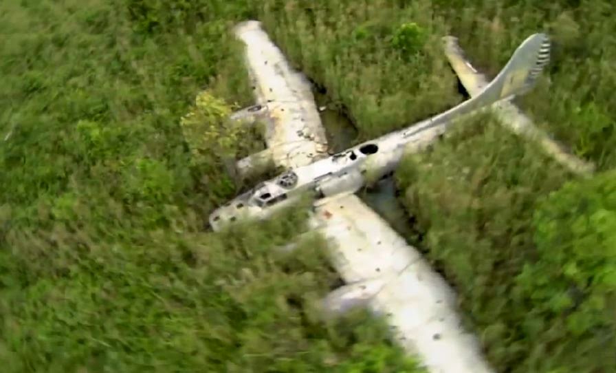 Just A Car Guy: I have just learned of the "Swamp Ghost" a B 17 that ...